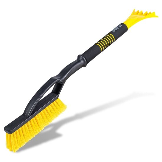 Щетка-скребок Avs WB-6325 (66 cм), мягкая ручка, распушенная щетина.