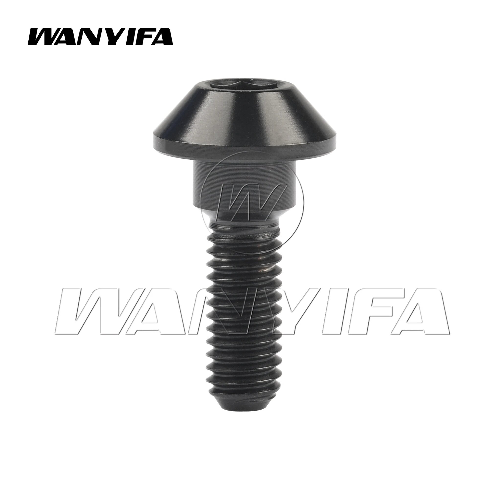 Титановый болт Wanyifa M6x20/25 мм, винты с шестигранной головкой для дискового тормоза мотоцикла Yamaha