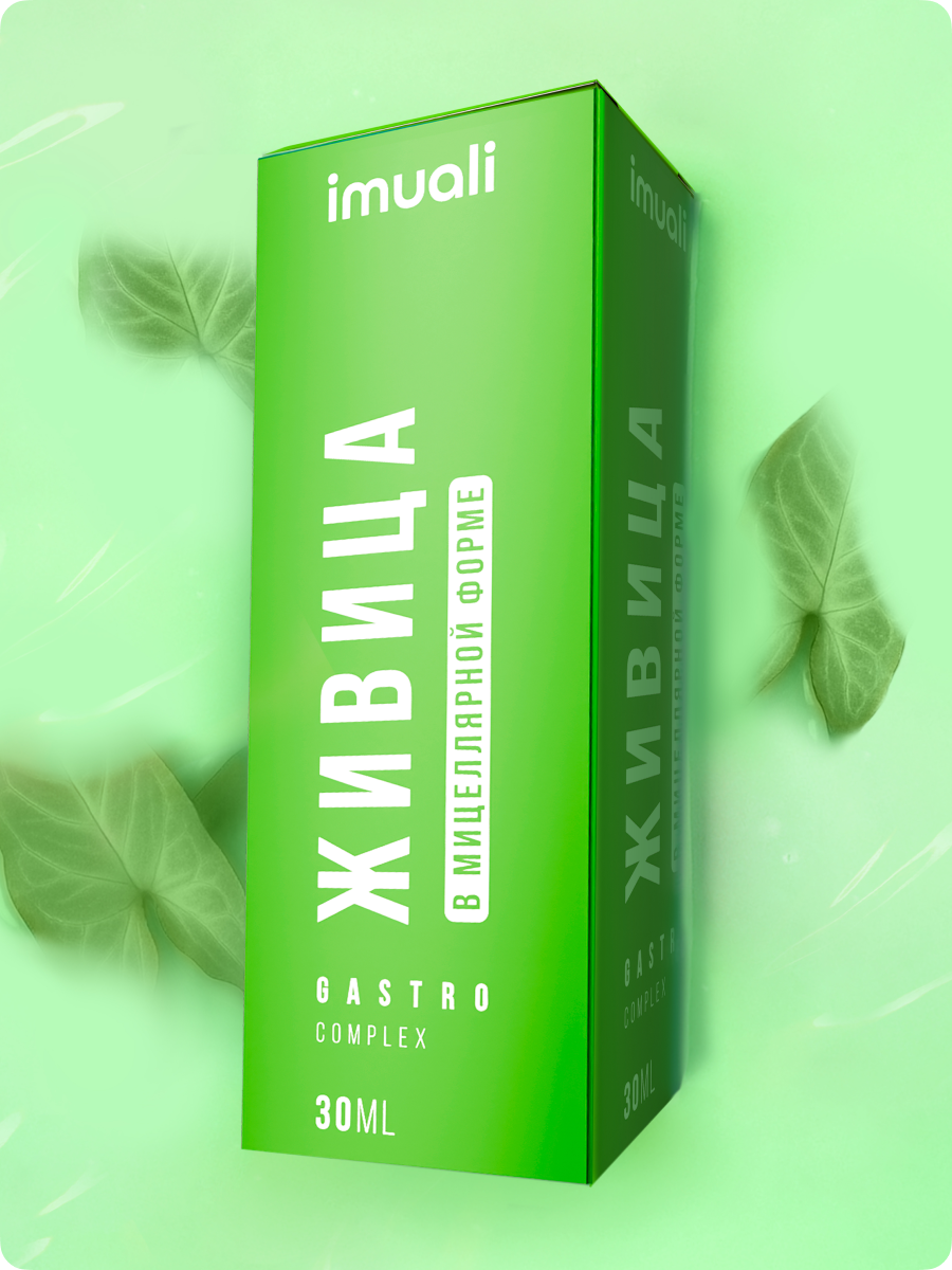 Живица кедровая для здоровья желудка и кишечника