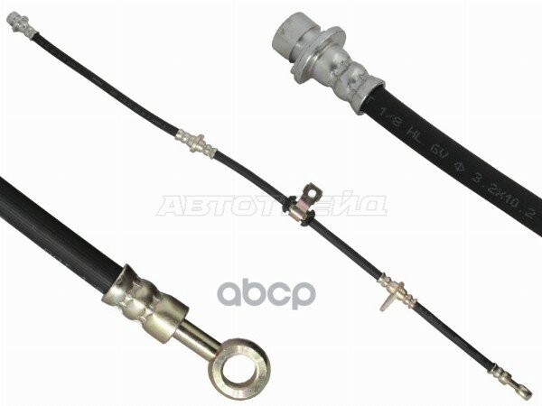 Шланг тормозной (Спереди/ Справа) Honda Accord 89-94 Sat арт. ST-01464-SM4-010