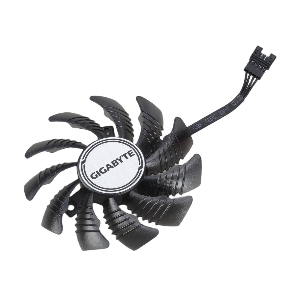 1 комплект вентилятора для видеокарты Gigabyte RTX3060 Magic Eagle — левый вентилятор