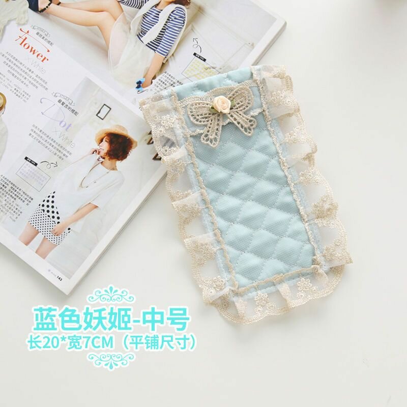 Европейский стиль домашнего пылезащитного чехла для пульта дистанционного управления кондиционера, настольное украшение, ткань с кружевом, антигрязевой защитный чехол