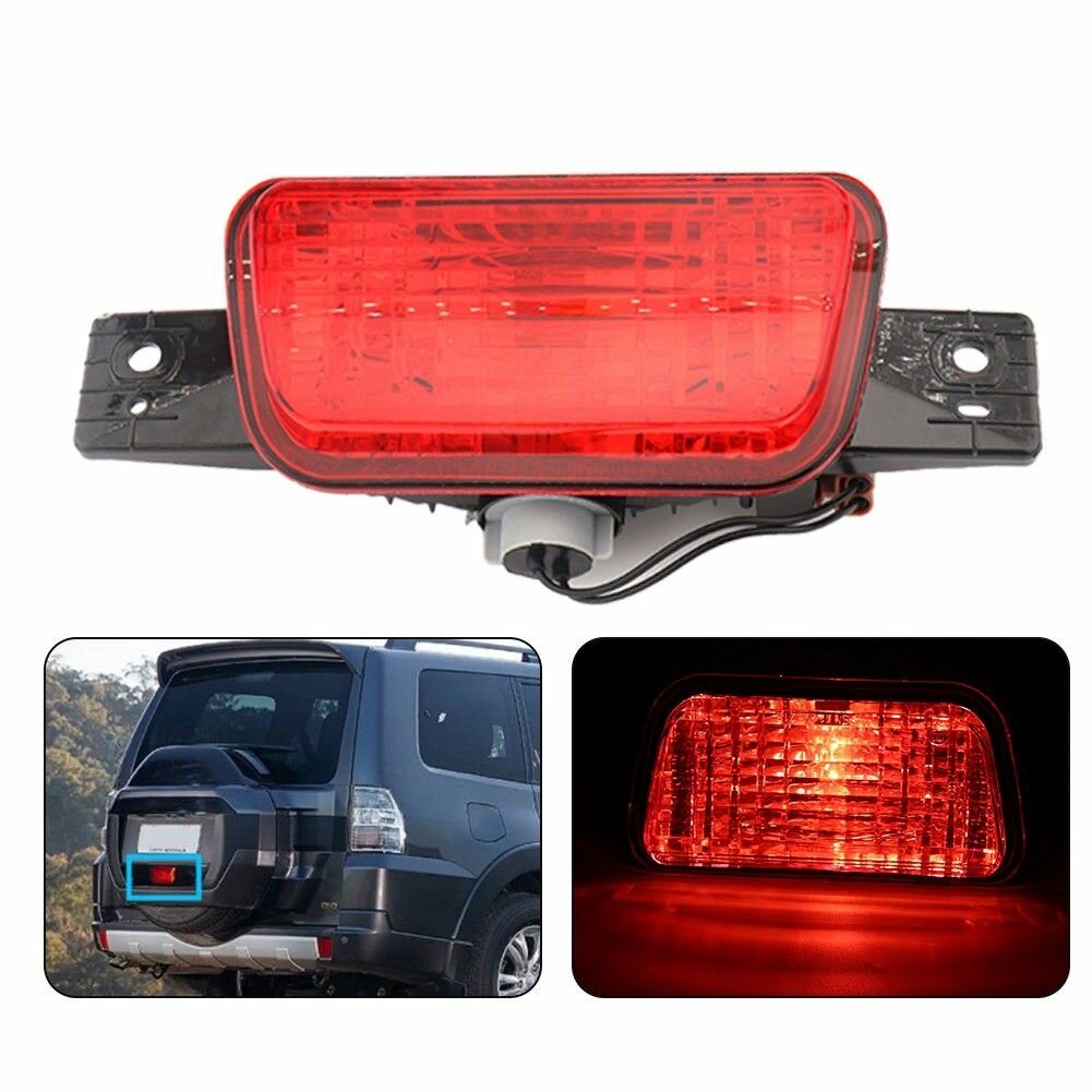 Задний стоп-сигнал для запасного колеса Mitsubishi Pajero/Montero V93/V97/V98 2007-2020, красная линза 8337A068