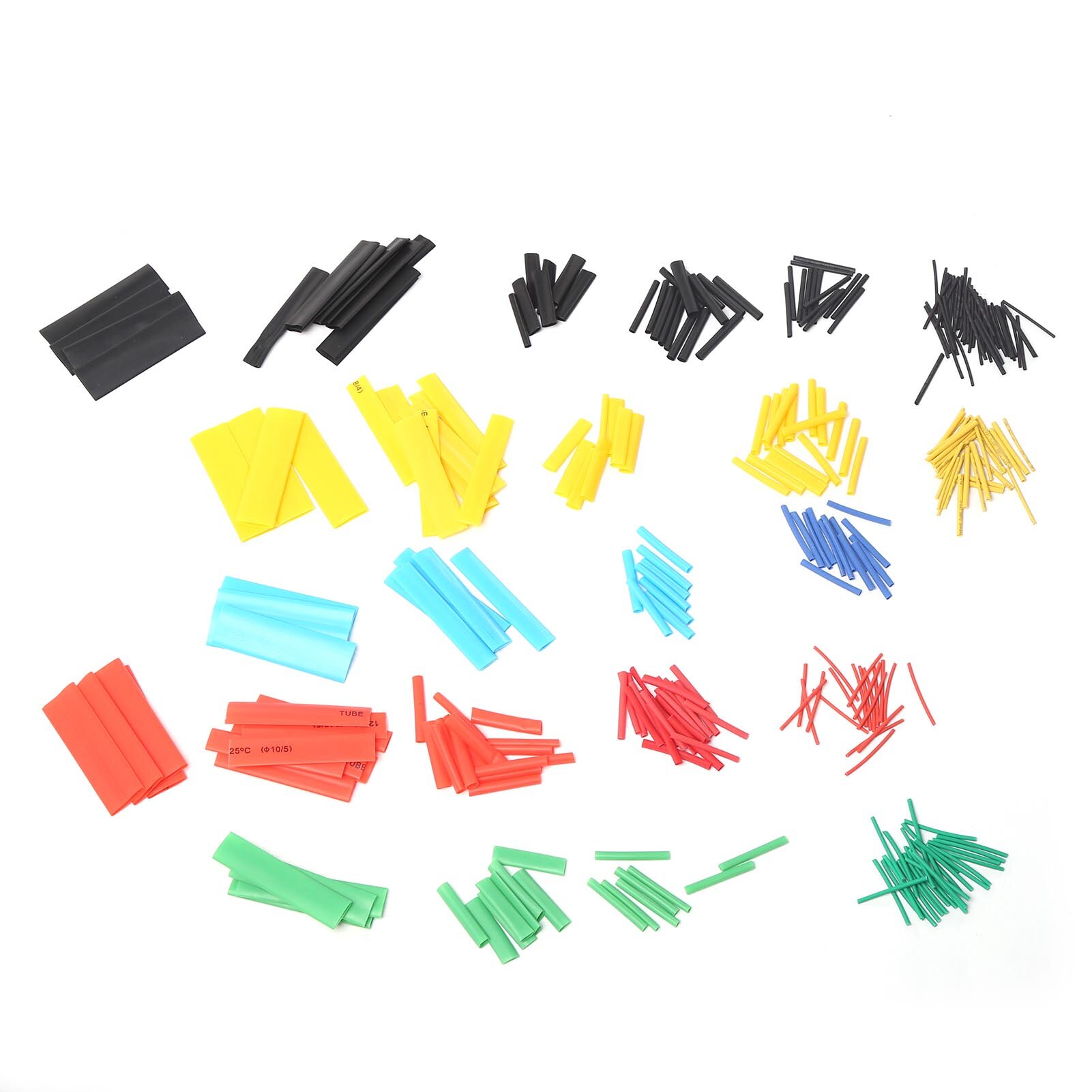 328pcs The The Thrink Shrinkable Tube набор красочная изоляция электрическая проволочная обертка
