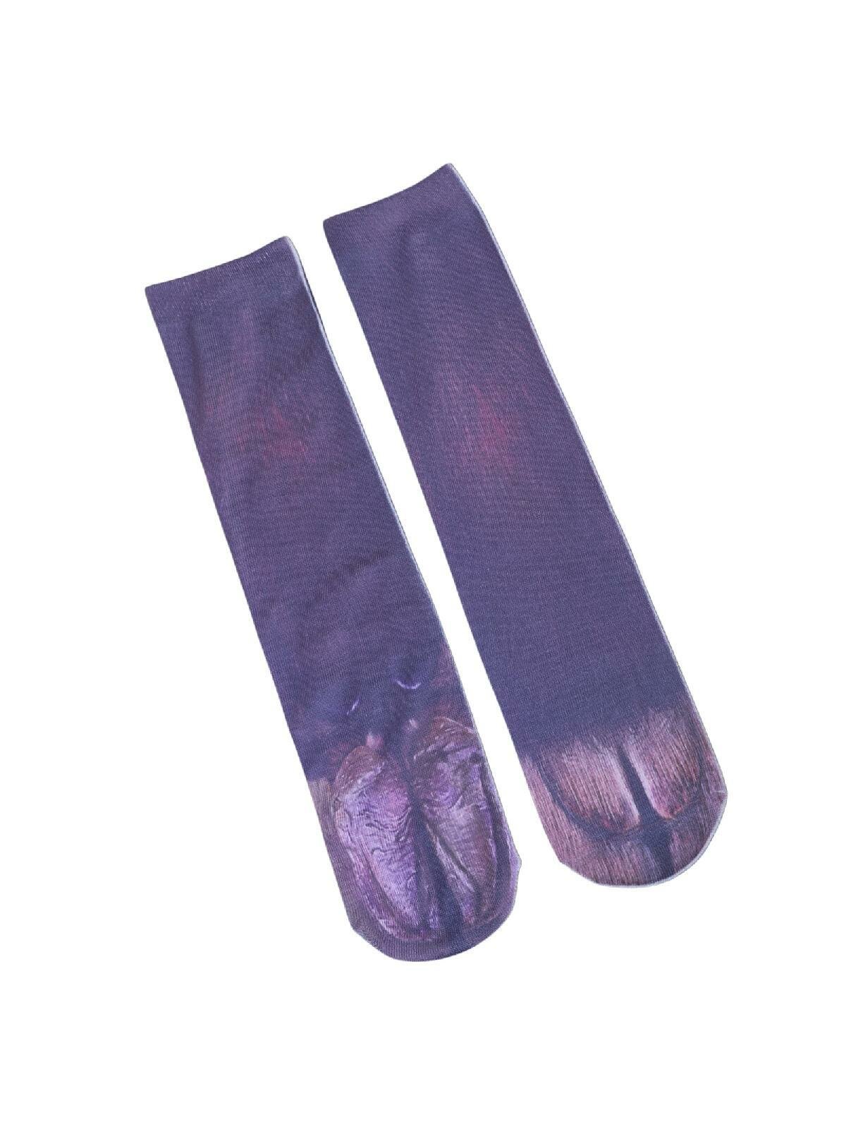 Мужские носки с принтом лап животных, Коровье копыто