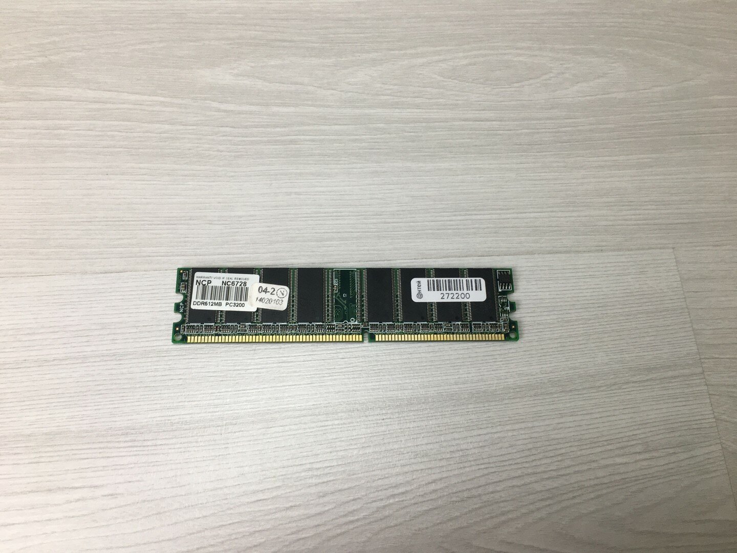 Оперативная память DIMM DDR1 512Mb PC-3200 NCP NC6728