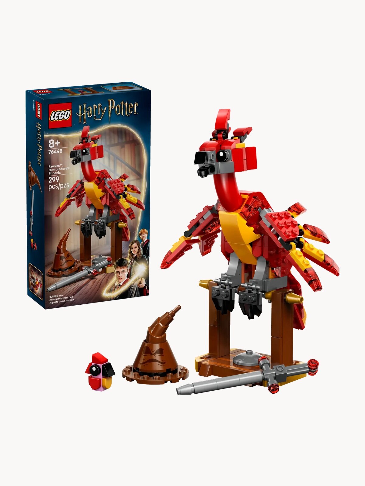 Конструктор LEGO Harry Potter 76448 Феникс Дамблдора - Фоукс, 299 дет.
