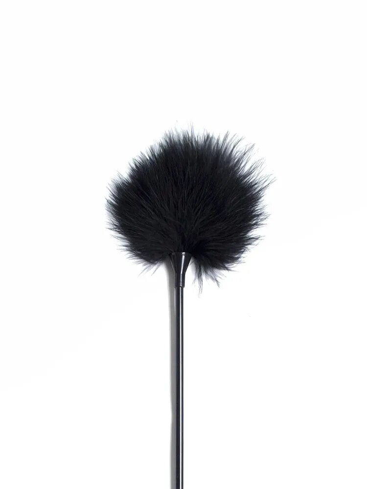 Кисточка БДСМ, палочка с перьями горничной, (госпожи), (для ролевых игр)