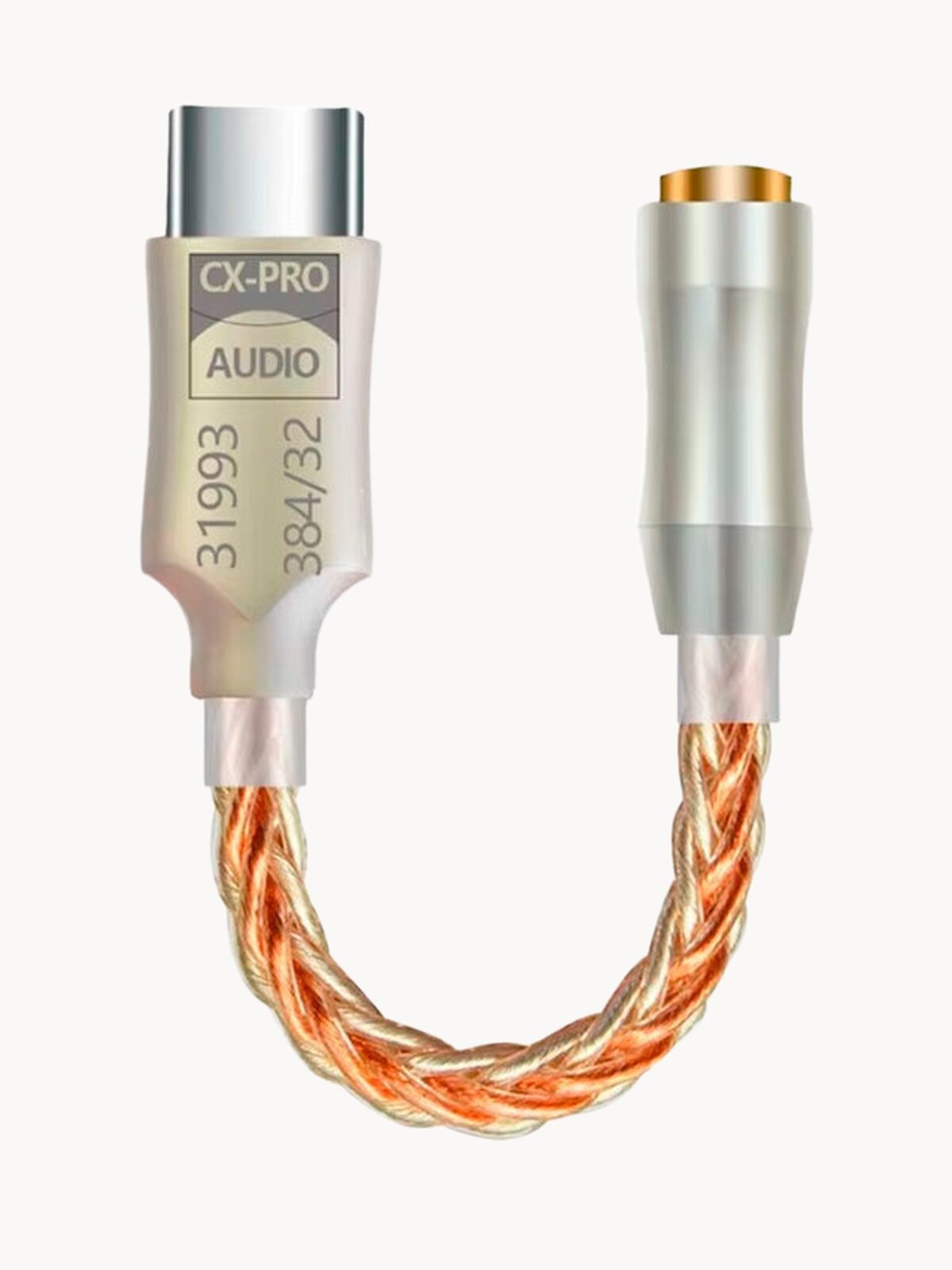 ЦАП усилитель для наушников GraveAudio Type-C to 3.5 Jack CX-Pro DAC DA06 CX31993 (Gold) (в пакете)