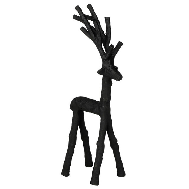 Декоративная фигура Олень Роллан 35 см черный, Edelman, 1137455