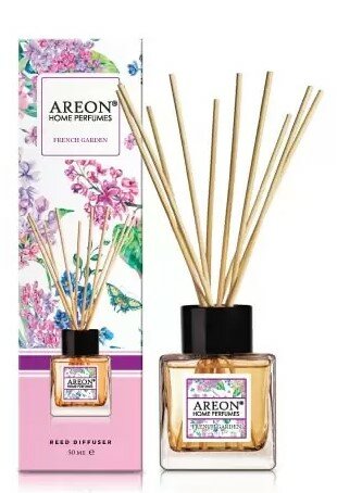 Ароматизатор для дома Areon Sticks Garden (банка, деревянные палочки) French Garden Французский сад