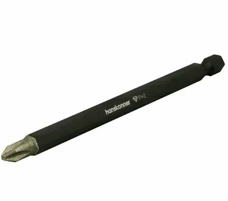 Бита Hanskonner HKPH2-150 PH2x150мм, сталь S2, Diamond, 1шт