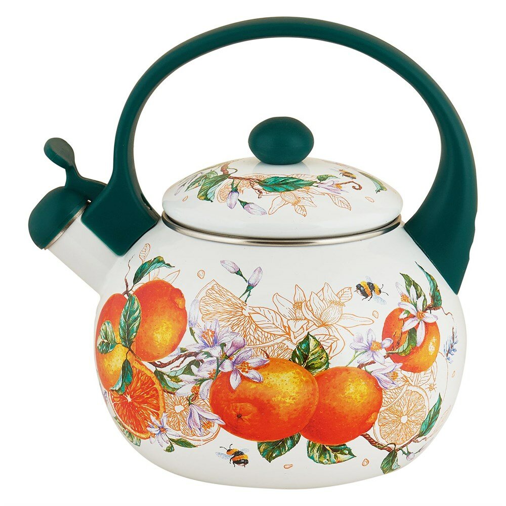 Чайник Appetite FT7-OR со свистком 2.0л Orange fruit
