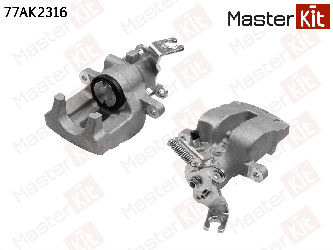 Суппорт тормозной зад прав Master KiT 77AK2316