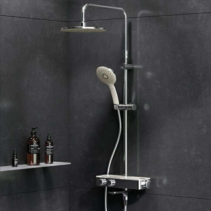 Душевая система AM.PM Inspire 2.0 с термостатом F0750A500