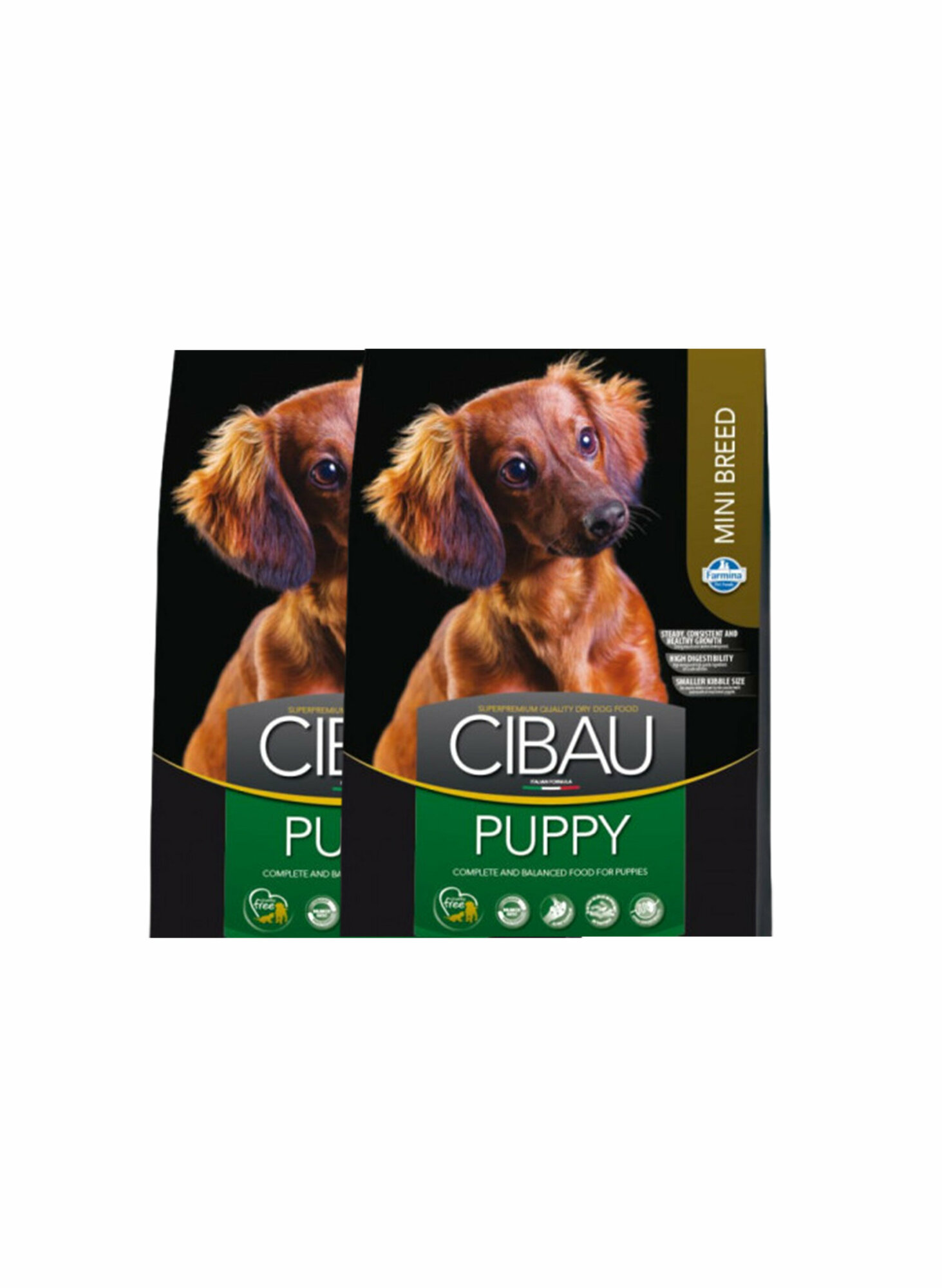 CIBAU для щенков mini 2,5 кг х 2 шт.