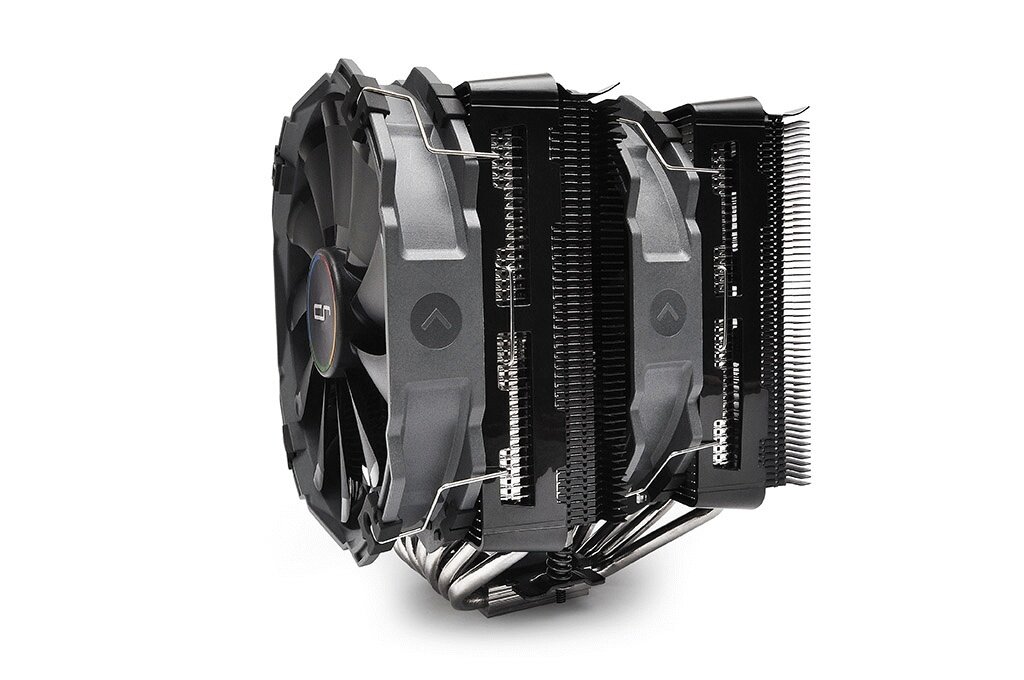 Кулер ЦПУ Cryorig CR-R1A, 7 тепловых трубок, 140 мм вентилятор для процессора нтилятор, для процессора