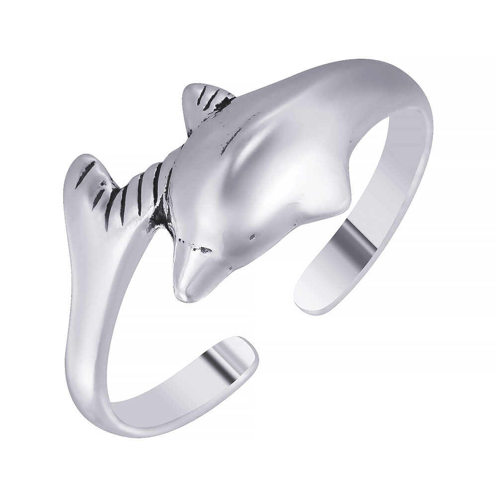Кольцо, серебро, 925 проба