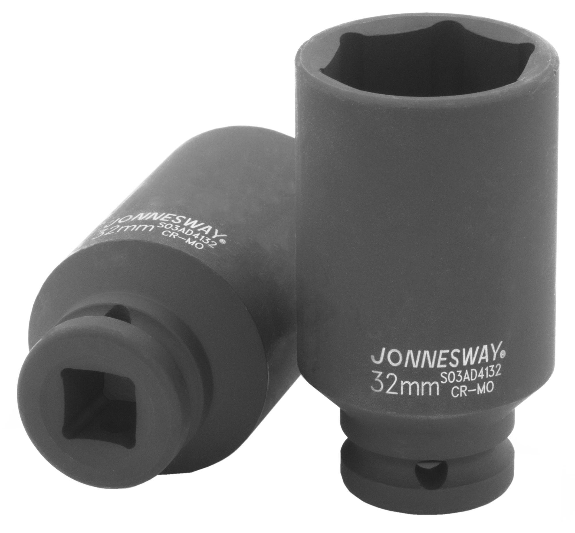 JONNESWAY S03AD4132 торцевая головка ударная глубокая 1 / 2dr, 32 мм