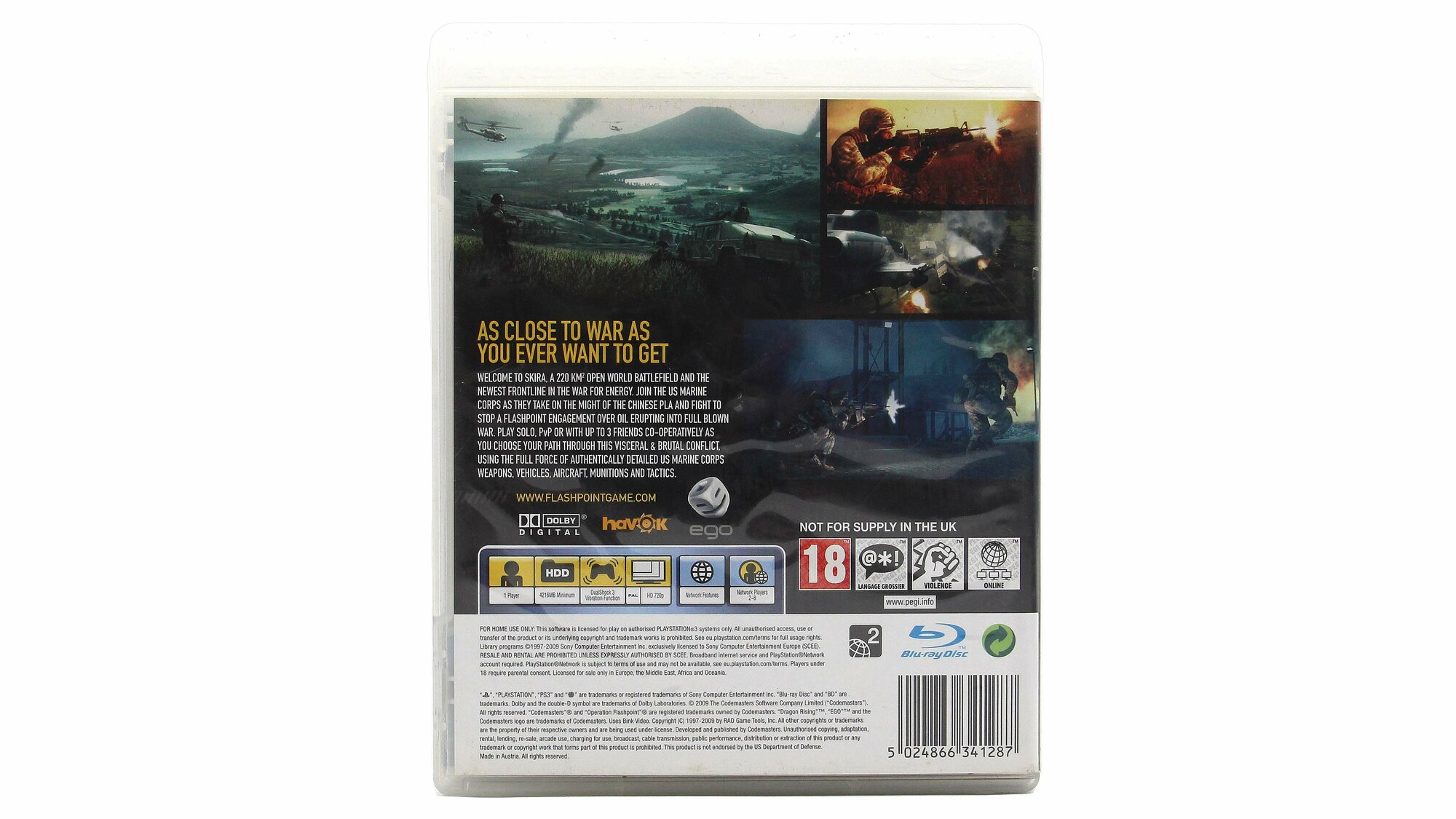 Operation Flashpoint Dragon Rising (PS3) — фото 1