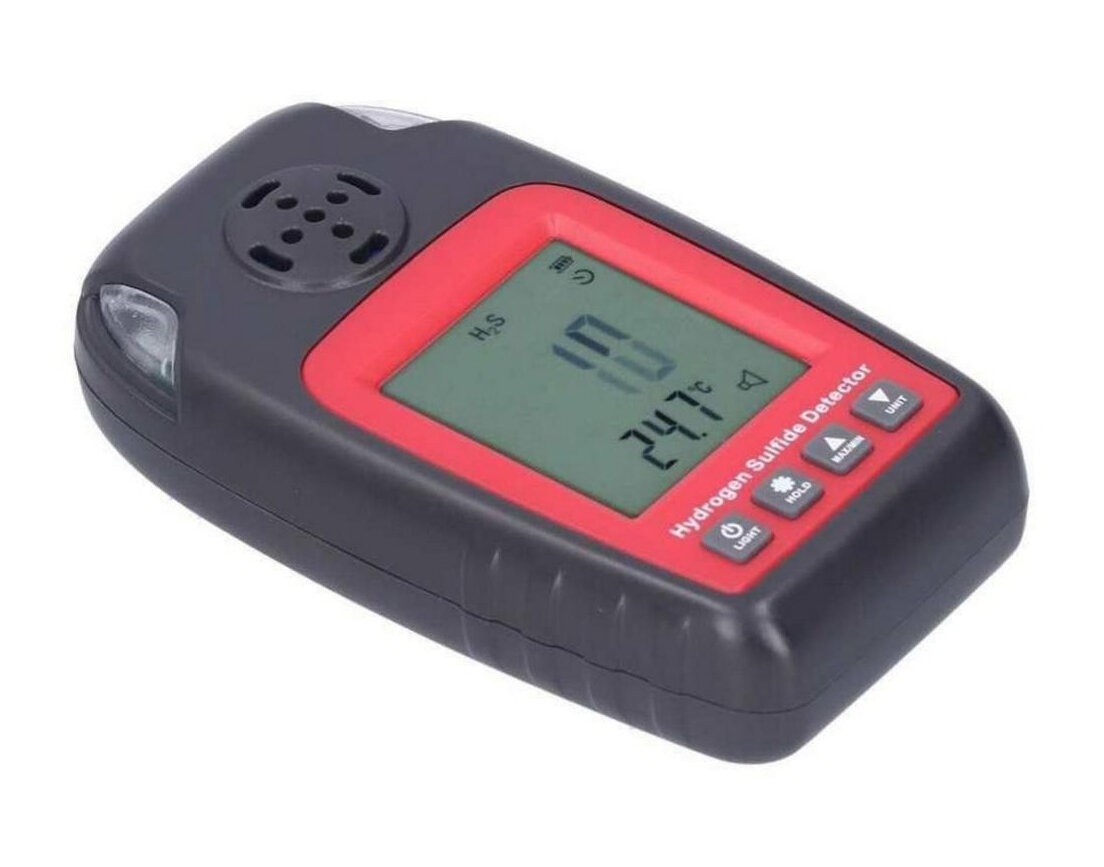 Портативные (переносные) газоанализаторы WT8823-HT (black) (Q21027WT8): природного и угарного газов, пропана, бутана, метана, аммиака, паров бензина