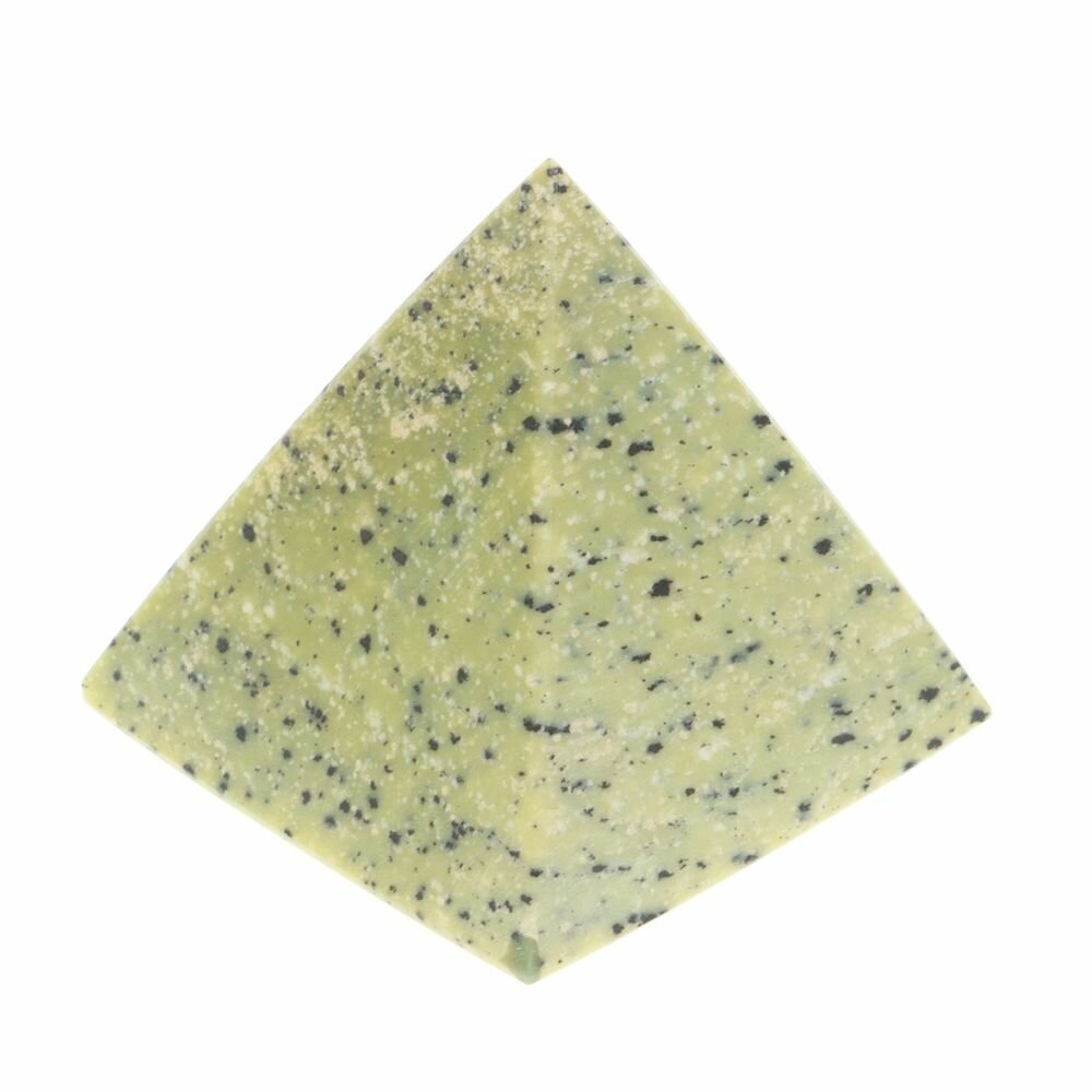 Пирамида из камня змеевик 5х5х5,5 см 126878