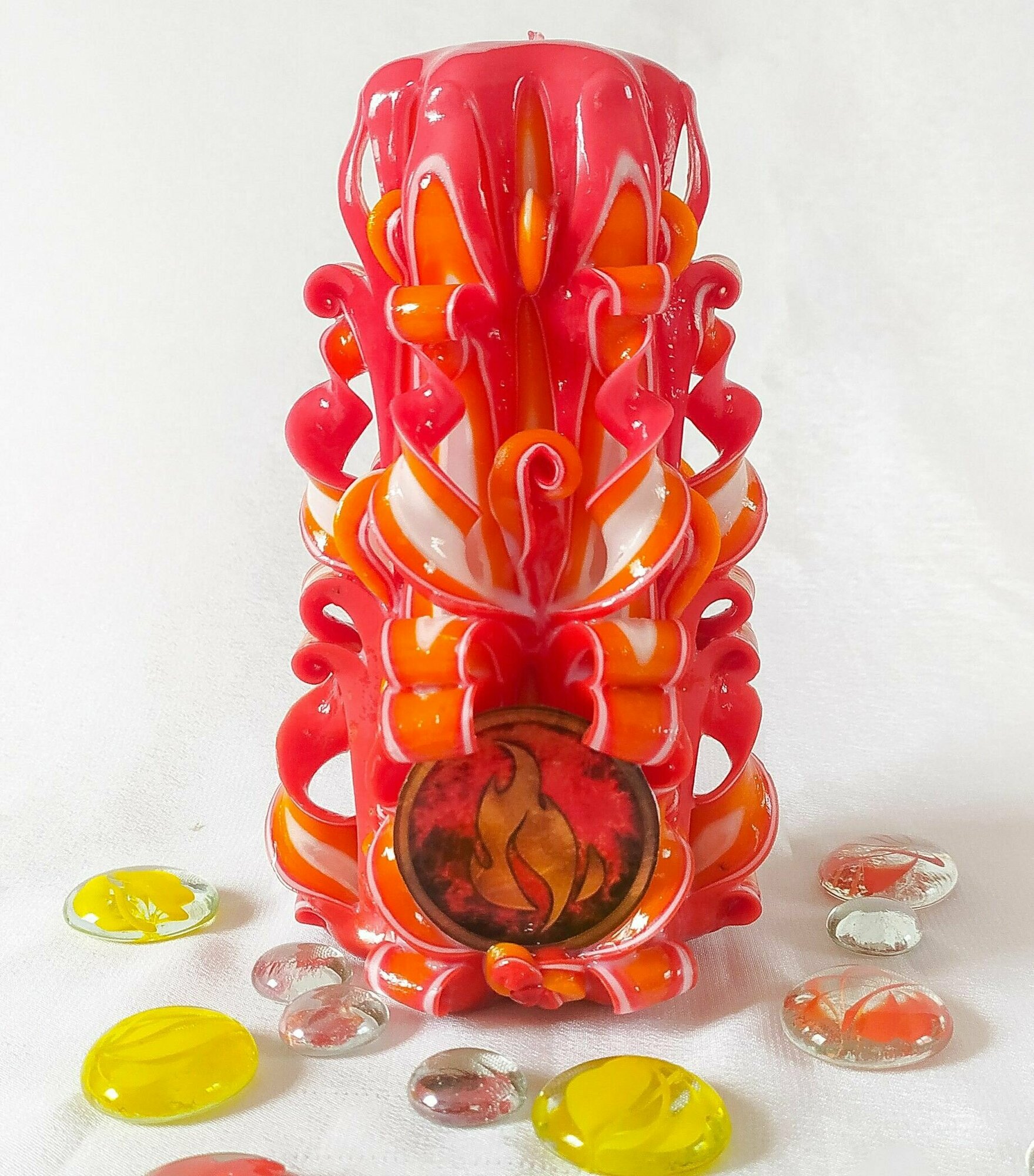 Энергетическая Свеча Стихия Огонь средняя Selana Rejini