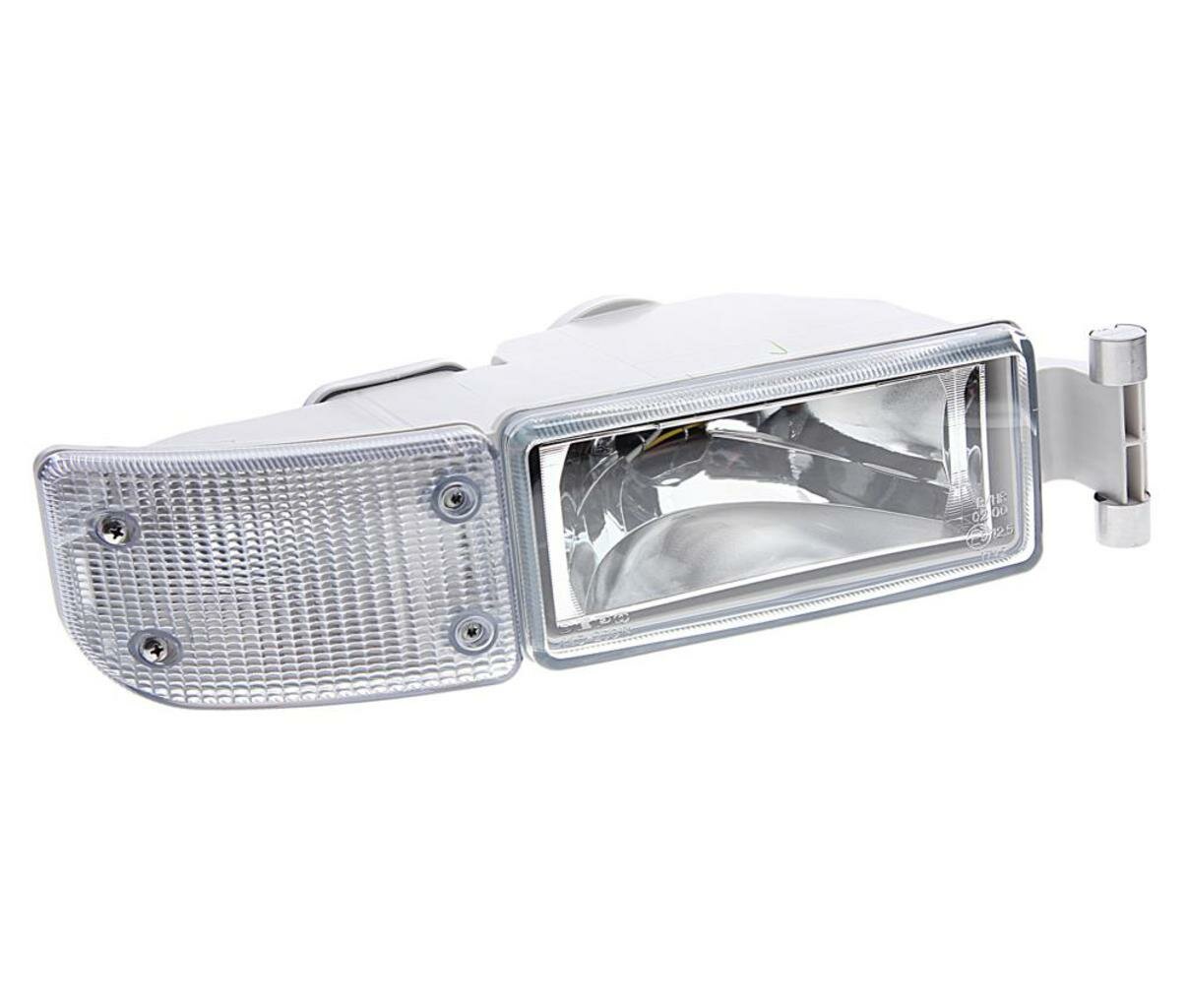 Фара противотуманная MAN TGA с белым указателем поворота правая DEPO