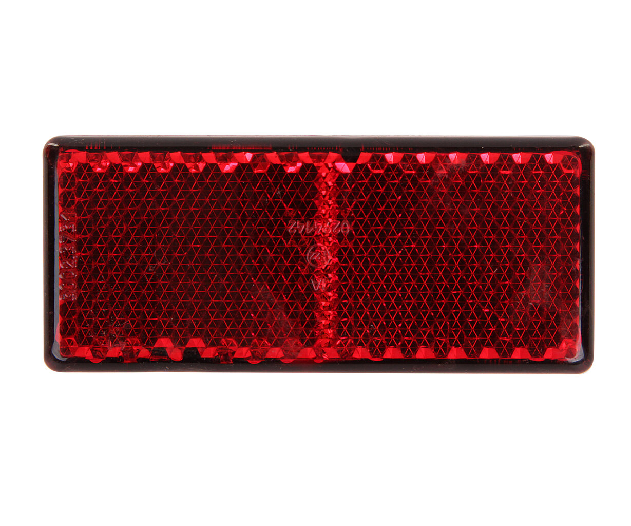 Катафот ГАЗ-2705 задний красный (50х120 мм) (крепление винт) освар