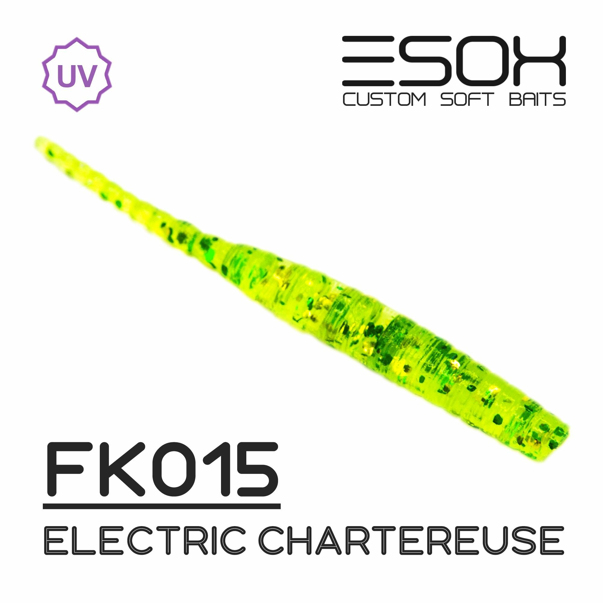 Мягкая приманка для рыбалки ESOX Ivastick 1.6" (40мм) 12шт.