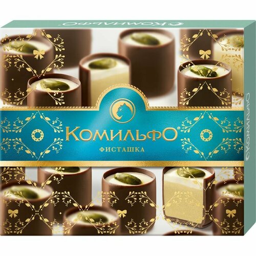 Конфеты Комильфо Фисташка шоколадные, 232г — купить в интернет-магазине ...