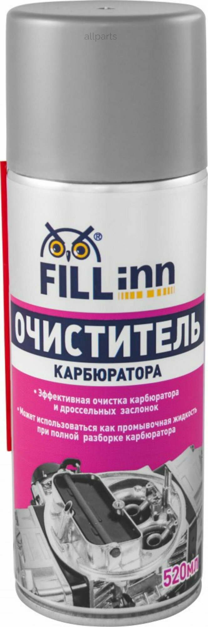 FILLINN FL056 Очиститель карбюратора аэрозоль 520 мл FILLinn FL056 FILLinn FL056