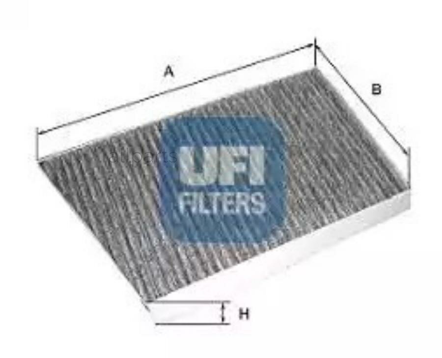 UFI 5413100 UFI Фильтр салонный 54.131.00