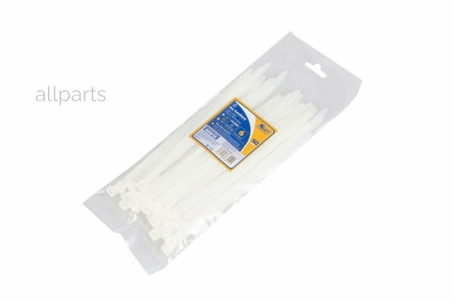 KRAFT KT880610 Стяжки нейлоновые, хомуты 7.6x200 белые уп 50 шт KRAFT KT880610