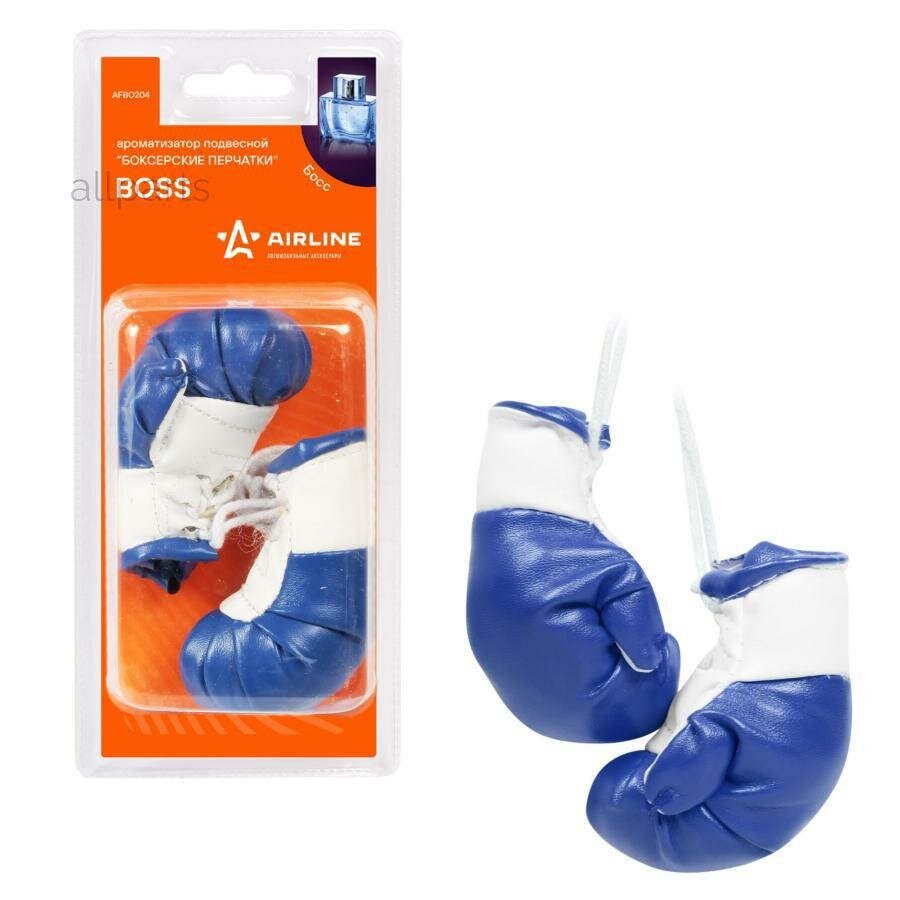 AIRLINE AFB0204 Ароматизатор подвесной Боксерские перчатки boss (AFBO204)