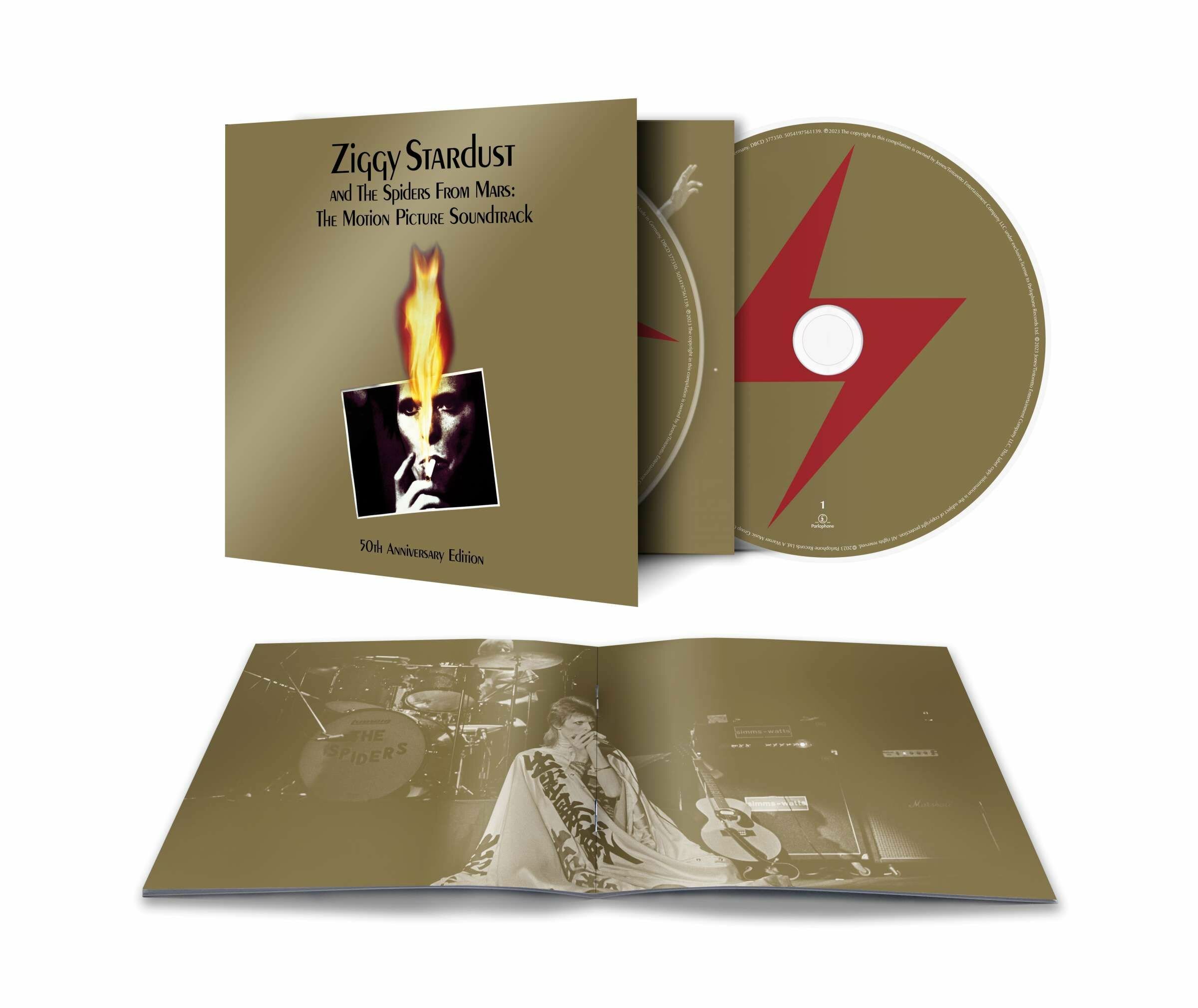Диск David Bowie - Original Soundtrack: Ziggy Stardust And The Spiders From Mars: The Motion Picture Soundtrack (50th Anniversary Edition) (2 CD)