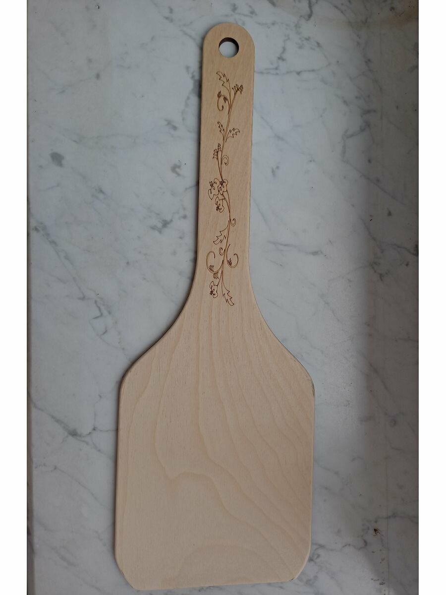 Лопатка деревянная широкая