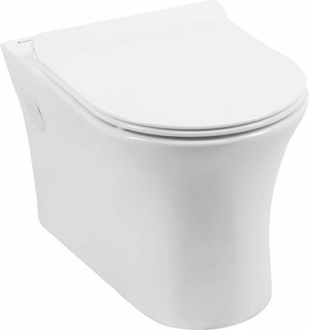 Унитаз Aquanet Roll-W 210766 подвесной безободковый с микролифтом