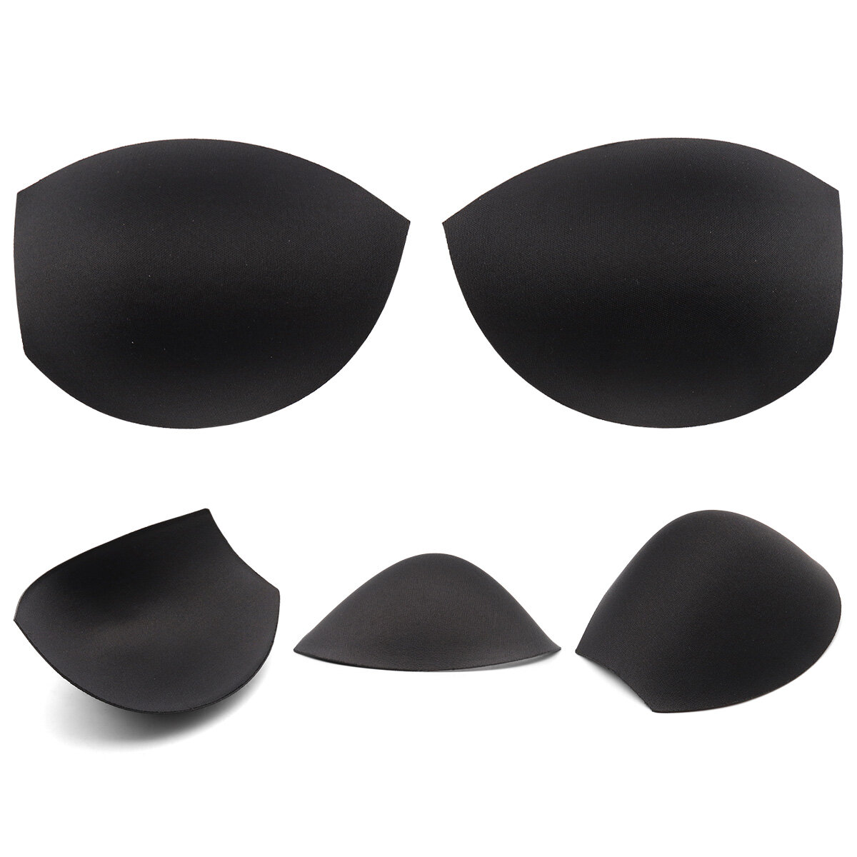 Чашечки для бюстгальтера Antynea, с 'острым' уступом, с равномерным наполнением, CN-51, размер 65 (170 черный), 1 пара