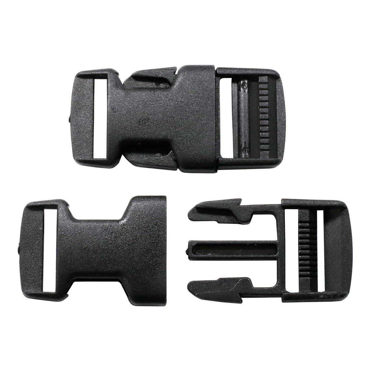 Фастекс застежка для ремня 25 мм (черный), 50 шт, айрис, 0323-0040