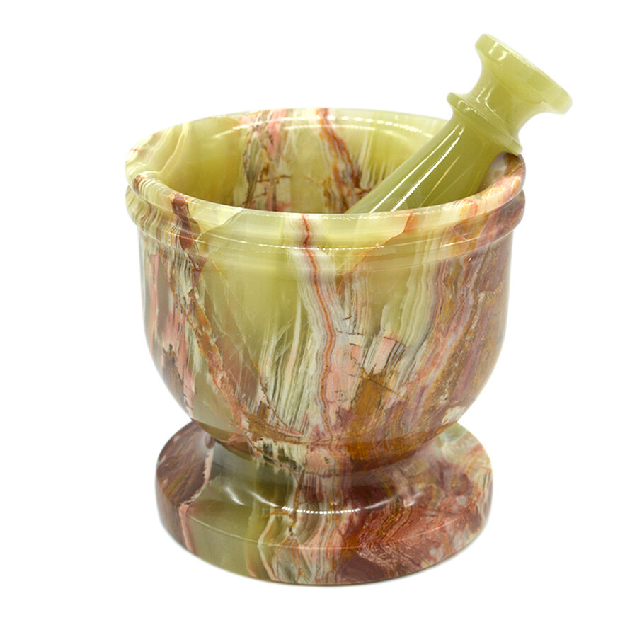 Ступа для измельчения каменная с пестиком №5 .