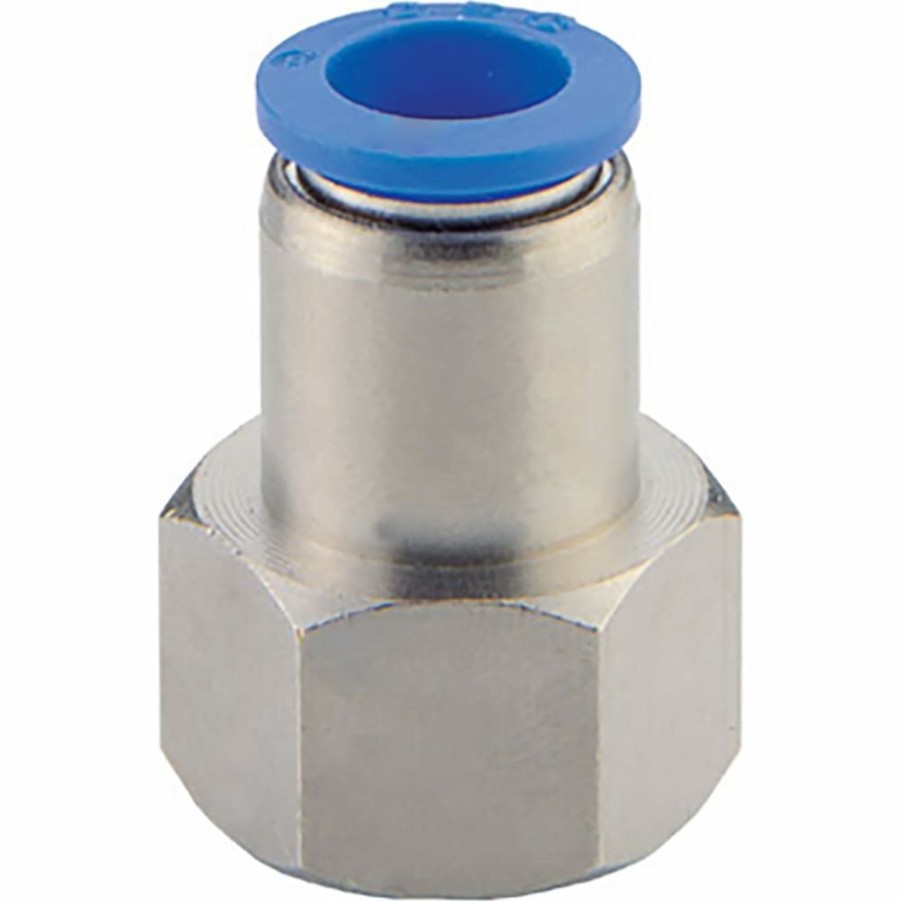 Фитинг 8 мм с внутренней металлической резьбой G3/8" CDC Pneumatics PCF 08G03