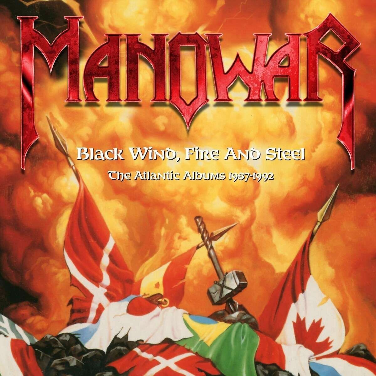 Диск Manowar - Black Wind, Fire And Steel: The Atlantic Albums 1987 - 1992 (3 CD)