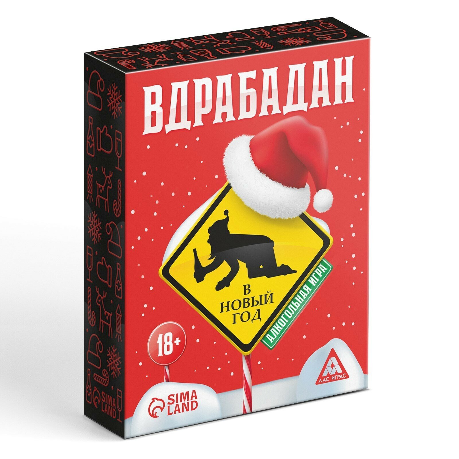 Настольная игра ЛАС играс Вдрабадан в новый год