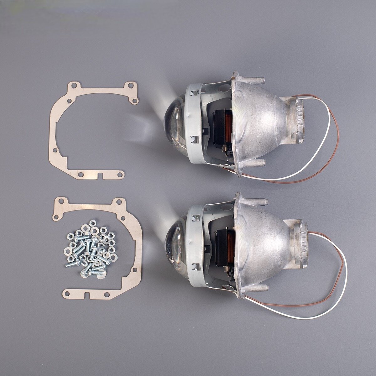 Биксеноновые линзы Hella 3r crystal для фар Mazda 3 bl 2009-2013 модуль для автомобиля Мазда 3, комплект 2 шт