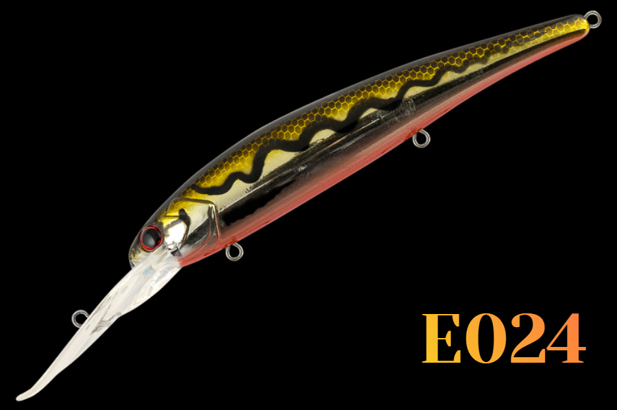 Воблер TsuYoki SOLOIST 120F, для троллинга, плавающий, глубина 6,5-8 м, вес 20г, цвет E024