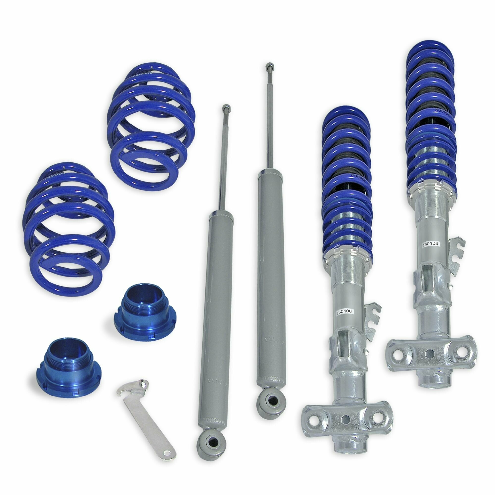 Винтовая подвеска BMW E36 седан, купе, touring койловеры с регулировкой высоты Jom Blueline 741004
