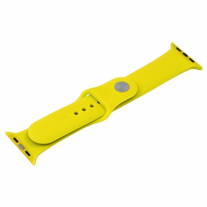 Ремешок силиконовый Ремешок S12 Yellow для IWO 2/5