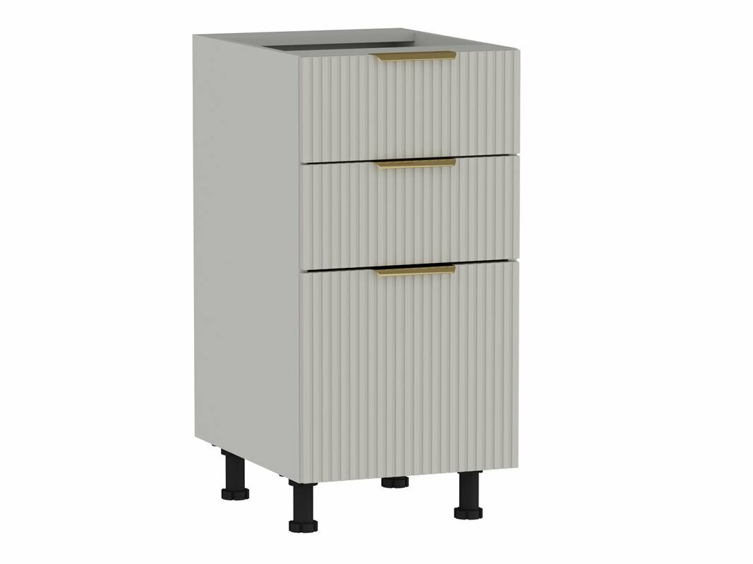 Кухня "Элика / Монза" Стол с 3-мя ящиками СЯ-40 (176/356) (3уп)