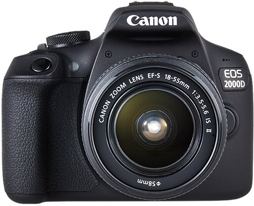 Зеркальный фотоаппарат Canon EOS 2000D kit 18-55 (2728C003)